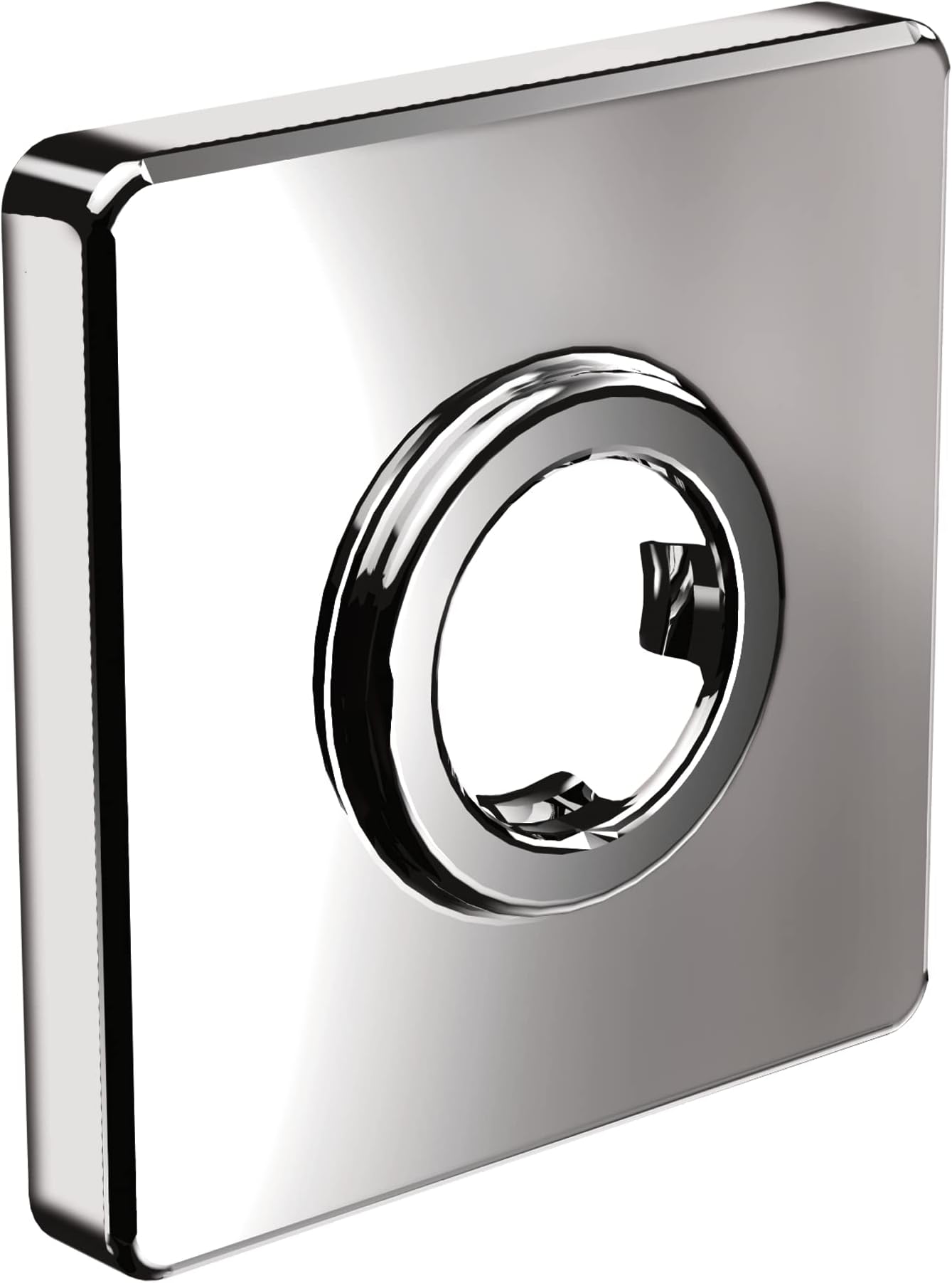 Moen Chrome Bathroom 12-Inch Wide Razor Thin Rain Shower Head, S1004 ...