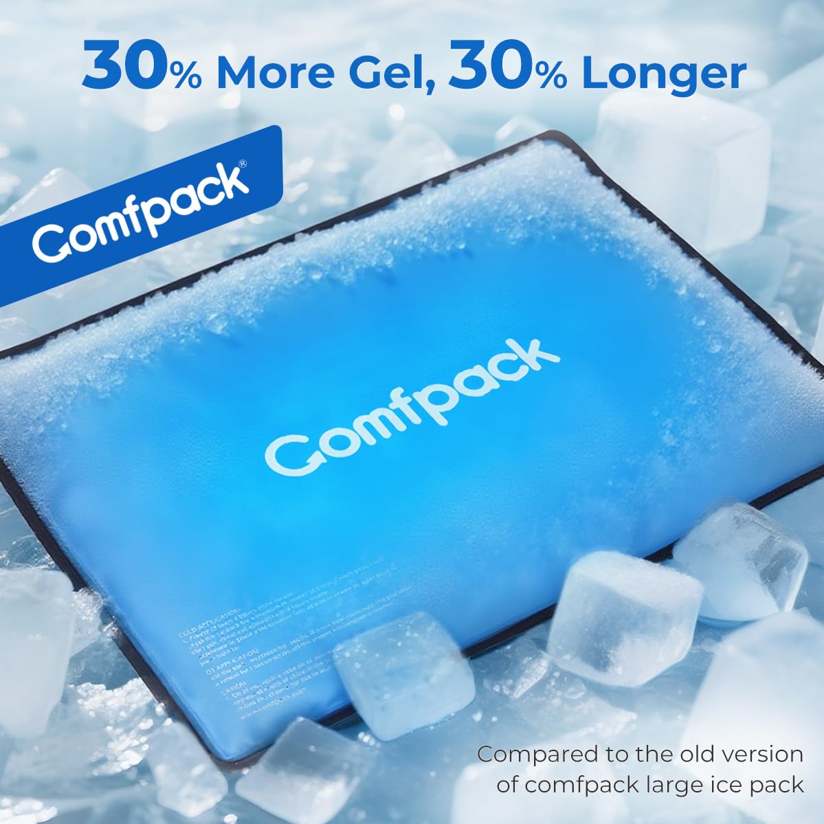 Snapklik.com : Comfpack XL Ice Pack For Injuries Reusable, Flexible Hot ...