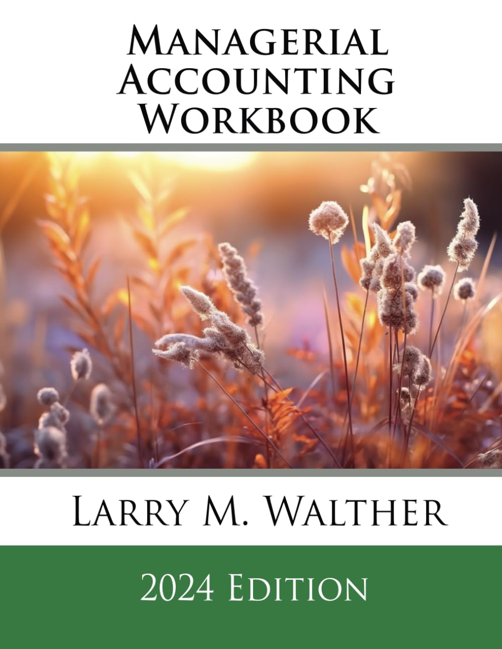 Managerial Accounting Workbook 2024 Edition: Walther, Larry M ...