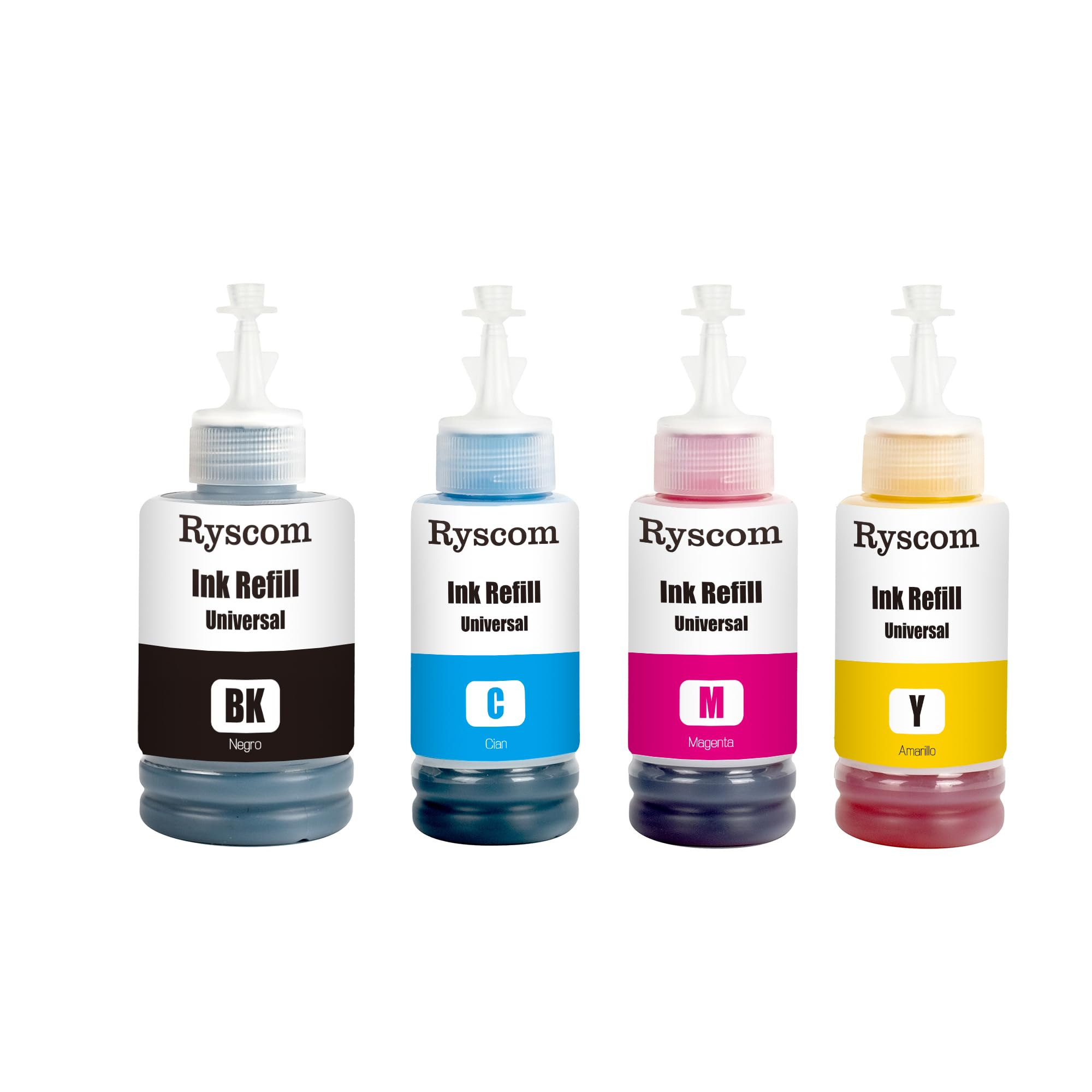 Ryscom Tinta Compatible con Epson Impresora L120 L310 L380 L395 L495 ...