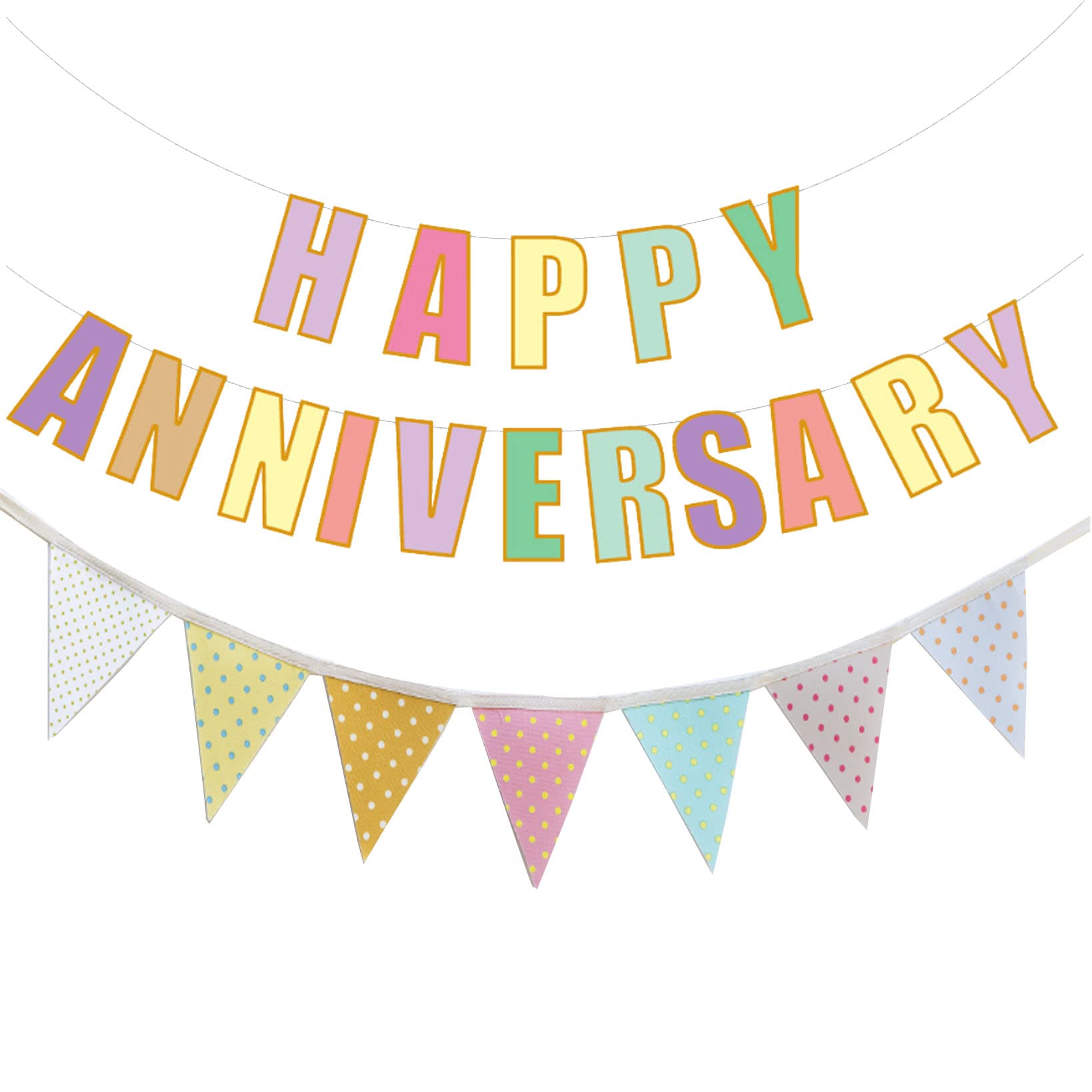 Happy Anniversary Banner Clip Art
