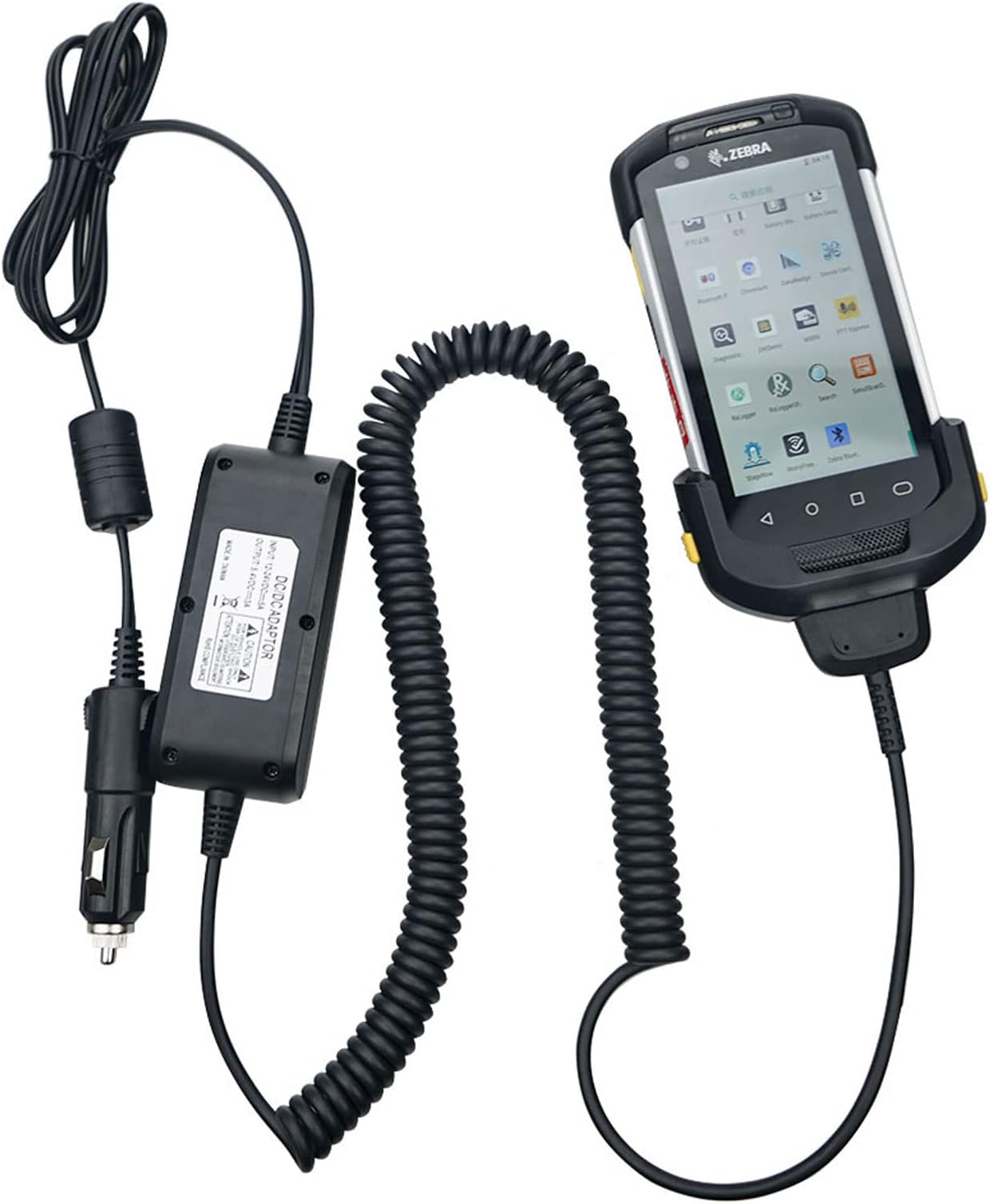 Amazon.com: Car Charger Cable for Zebra Symbol TC70 TC70X TC72 TC77 PDA ...