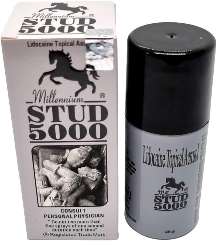 Millennium Stud 5000 Delay Spray 45ml | Last Longer in Bed ...