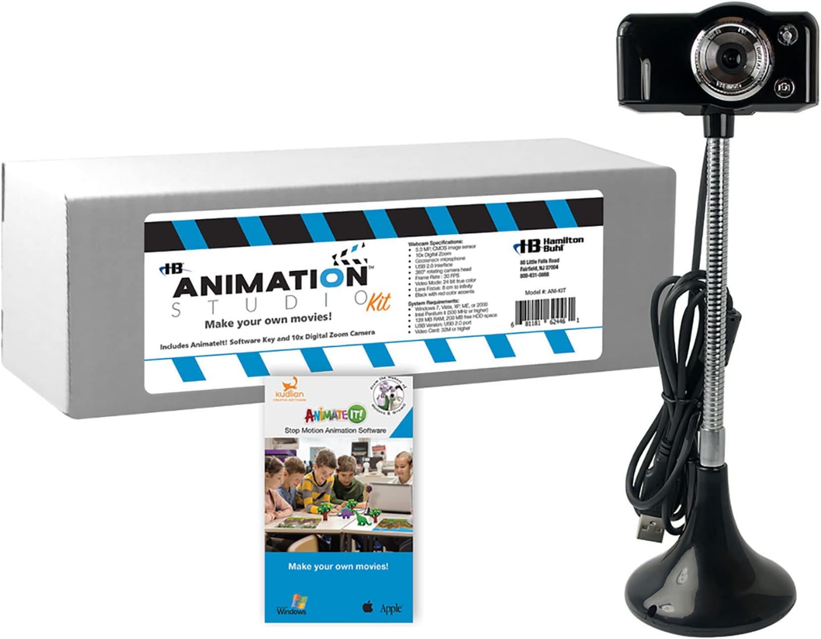 Amazon.com: HamiltonBuhl - STEAM Education - Animation Studio Kit ...