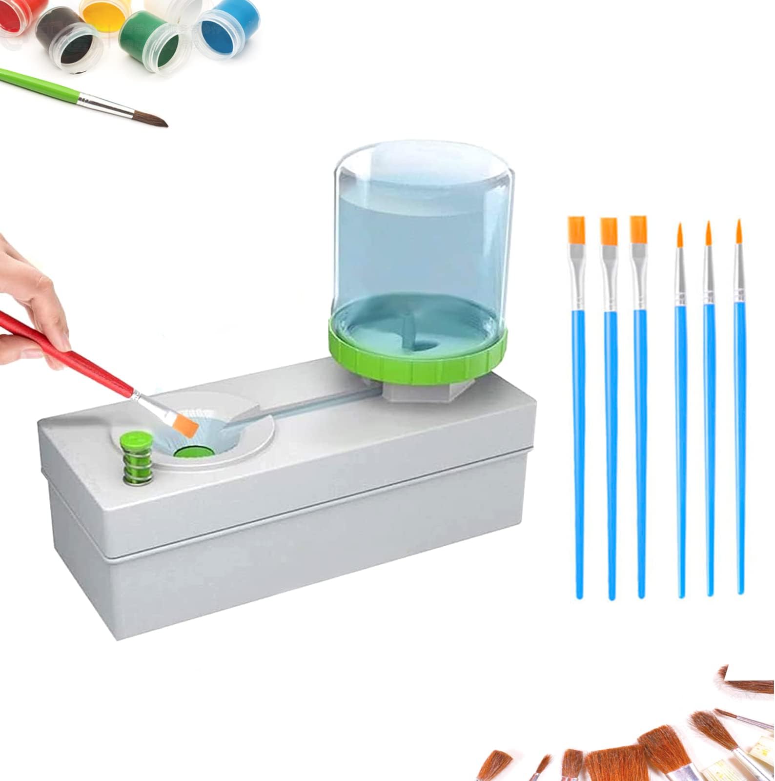 Amazon.com: Brush Rinser Paint Brush Cleaner – Paint Brush Rinse ...