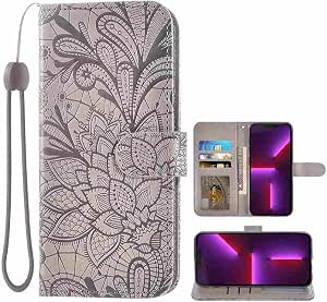 Amazon.com: BANLEI2U Phone Cover Folio Wallet Case for ZTE ZFIVE C LTE ...