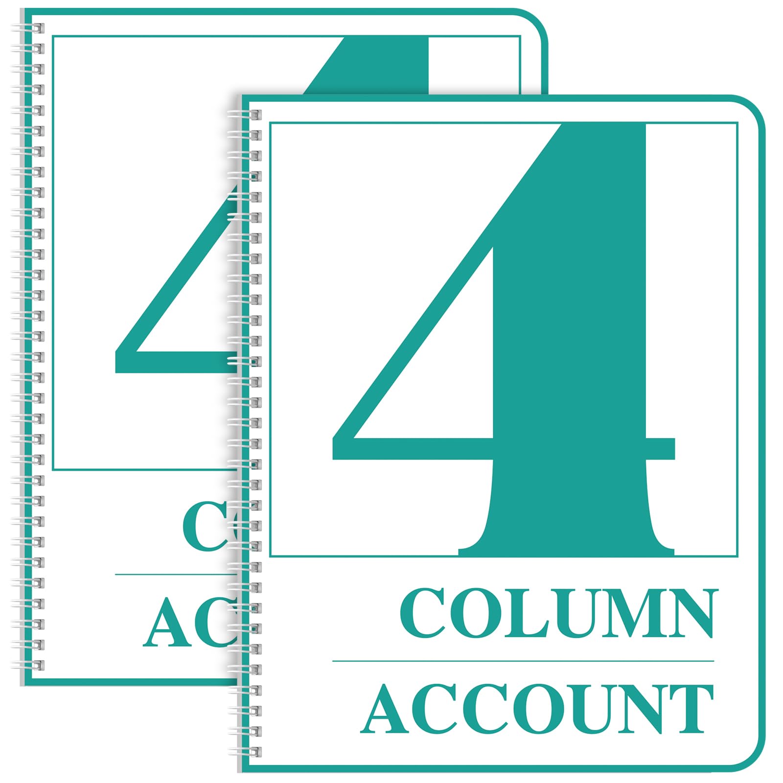 Amazon.com : Sayglossy 2 Pack Ledger Books Columnar Books Accounting ...