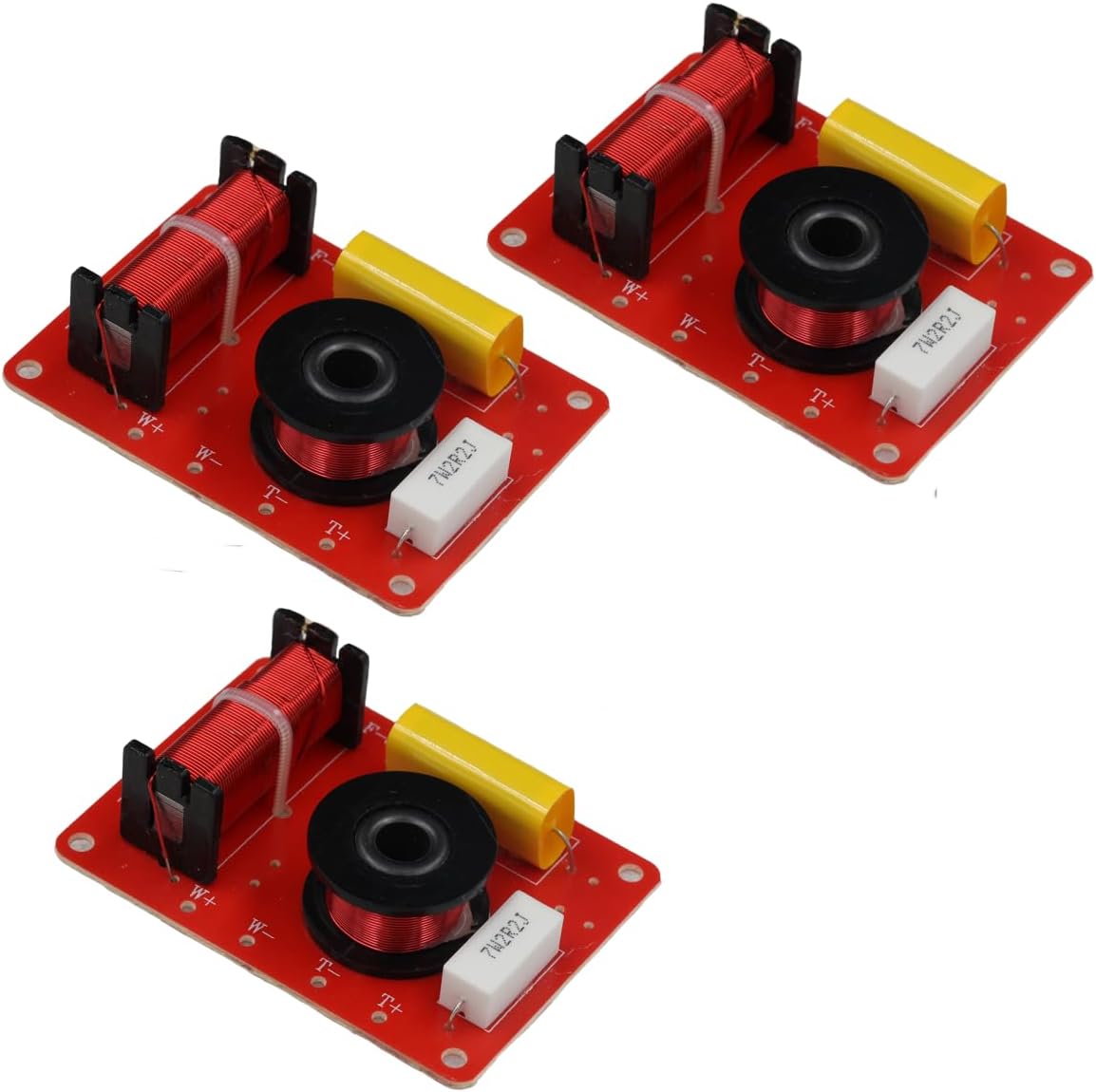 Amazon.com: 3pcs 130W Crossover with One High and One Low Pathway Two ...