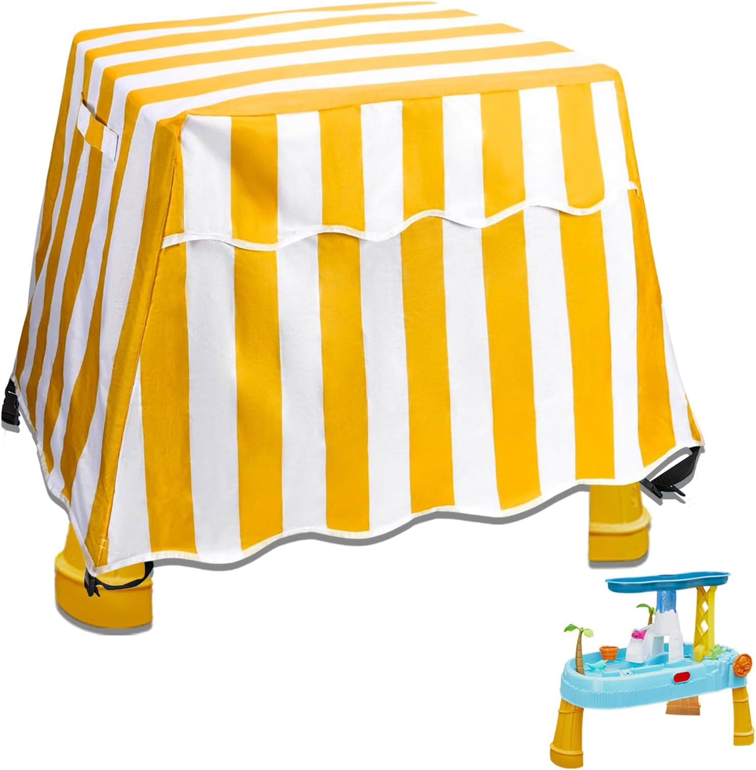 Amazon.com : ZAWAGIIK Kids Water Table Cover Fit Step 2 Rain Showers ...