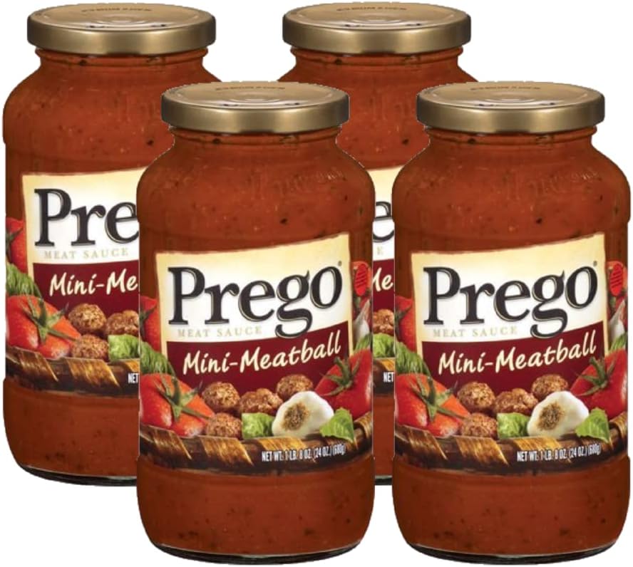 Amazon.com : Prego Traditional Pasta Sauce, 14 Oz Jar : Coffee ...