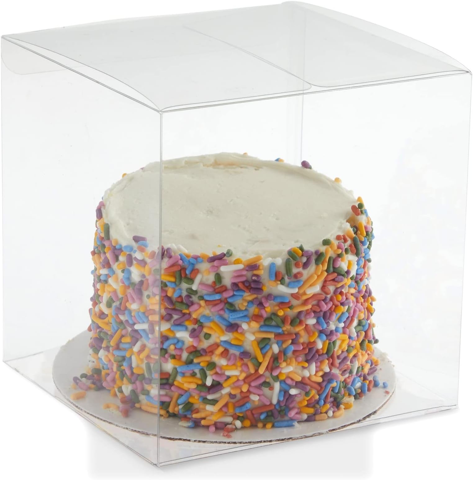 Amazon.com: YOZATIA 25PCS Transparent Boxes 2.4 x 2.4 x 2.4 inch, Candy ...