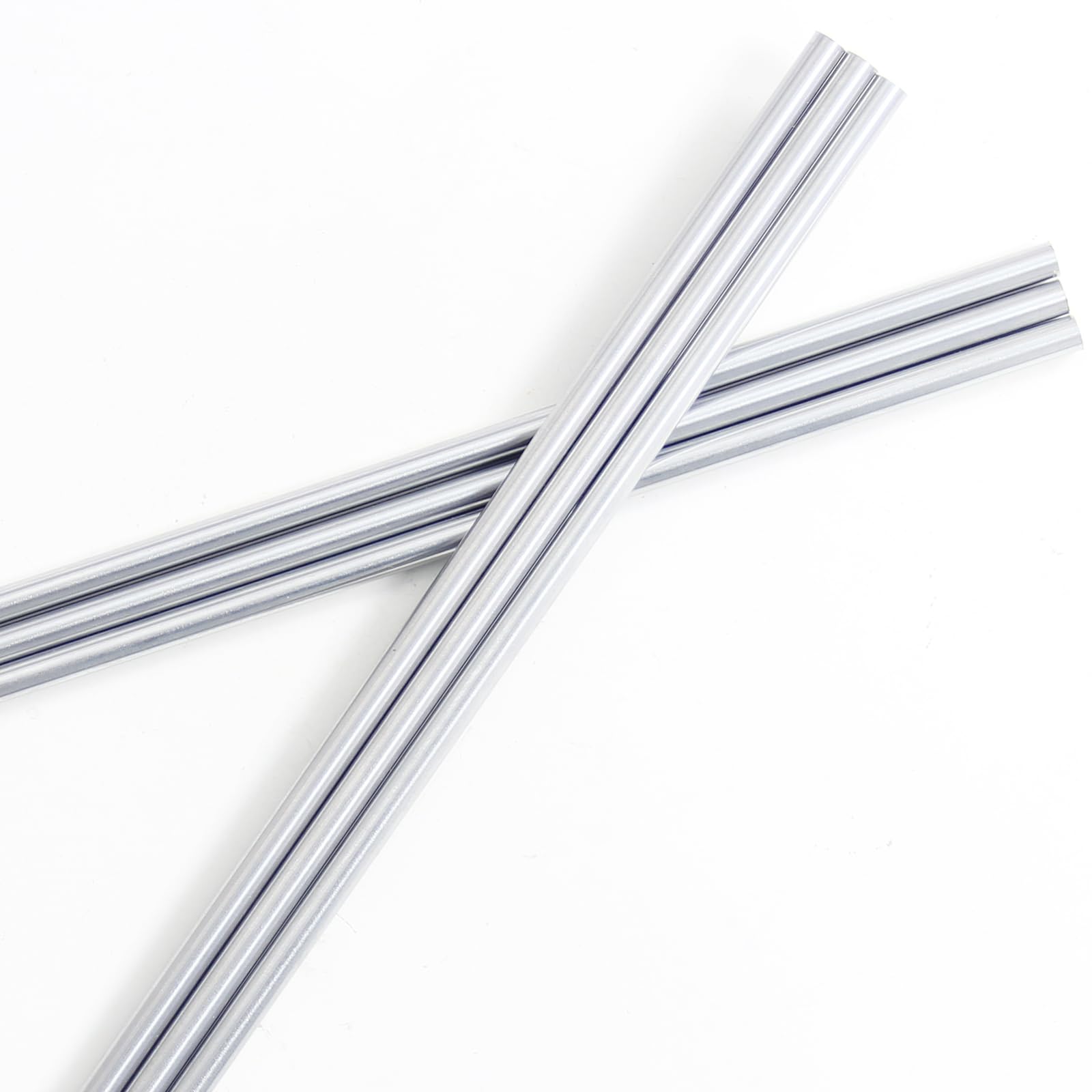 Snapklik.com : 7mm X 305mm Chrome Plated Carbon Steel Round Rod, 6 Pcs ...
