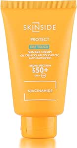 SkinSide Niacinamide Sun Gel Cream SPF50+ - 50 ml: Buy Online at Best ...