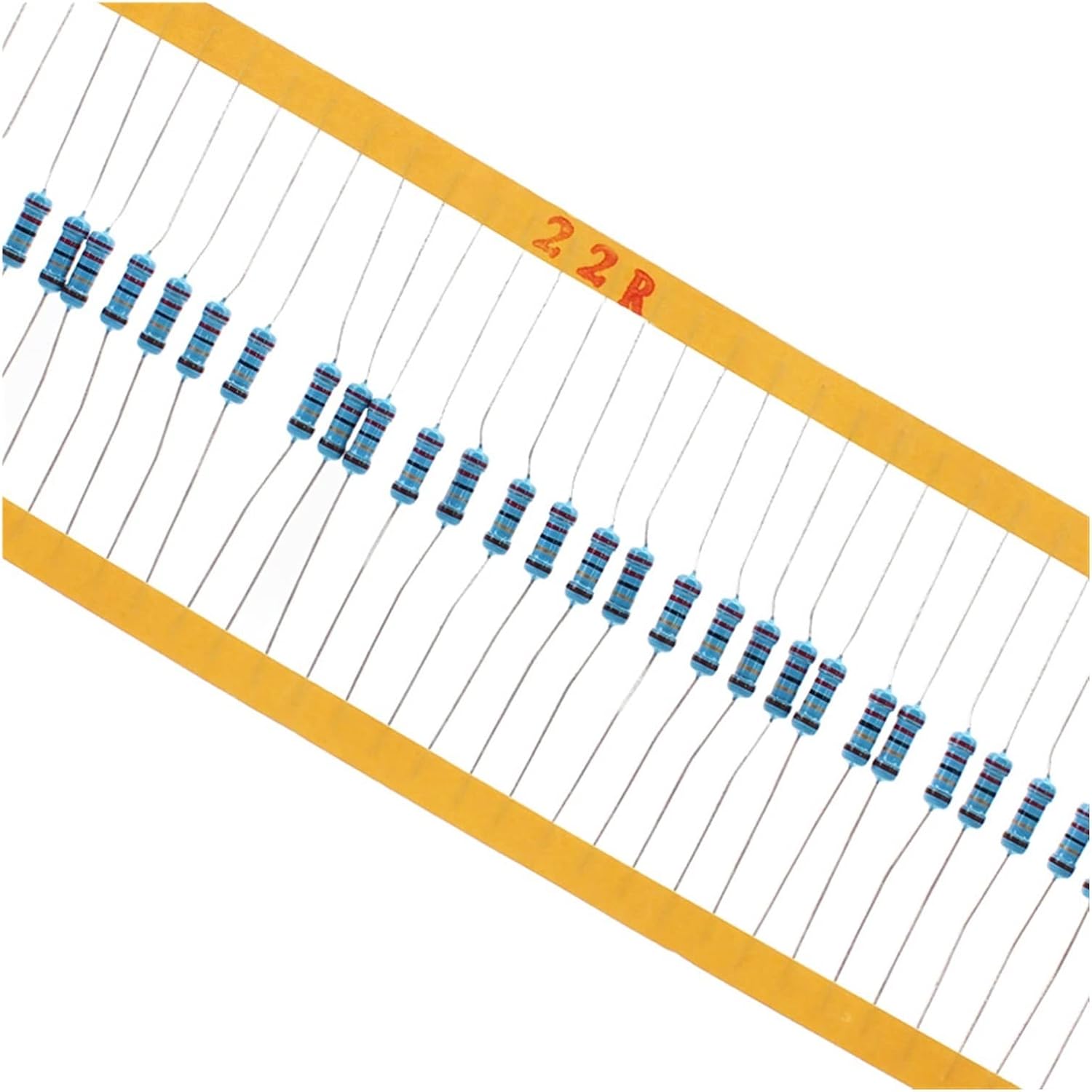 1/4W Resistor Set Electron Kit,0.25W Metal Film Resistors Set Car ...
