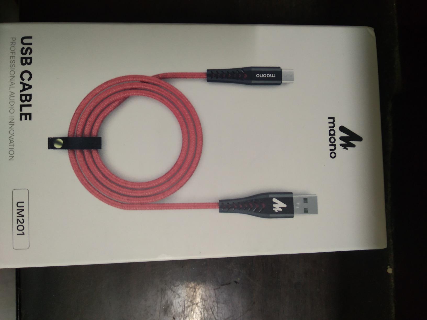 MAONO USB Cable for All Micro USB Supported Device : Amazon.in ...