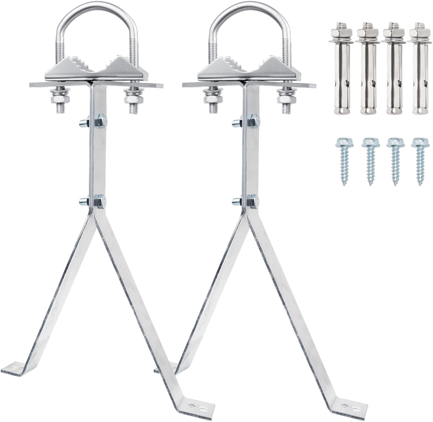 Amazon.com: 24" Stand Off Wall Mast Mount - Deluxe Y Style Extra 3rd ...