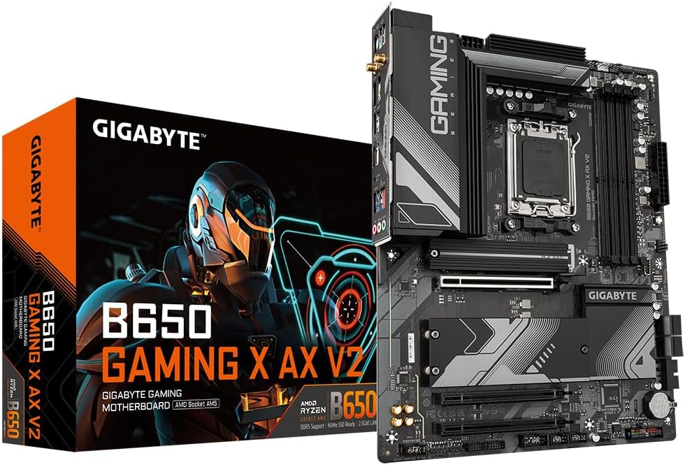 GIGABYTE B650 AORUS ELITE AX V2 Scheda madre - AMD Ryzen serie 9000, VRM a 12+2+2 fasi, fino a ...