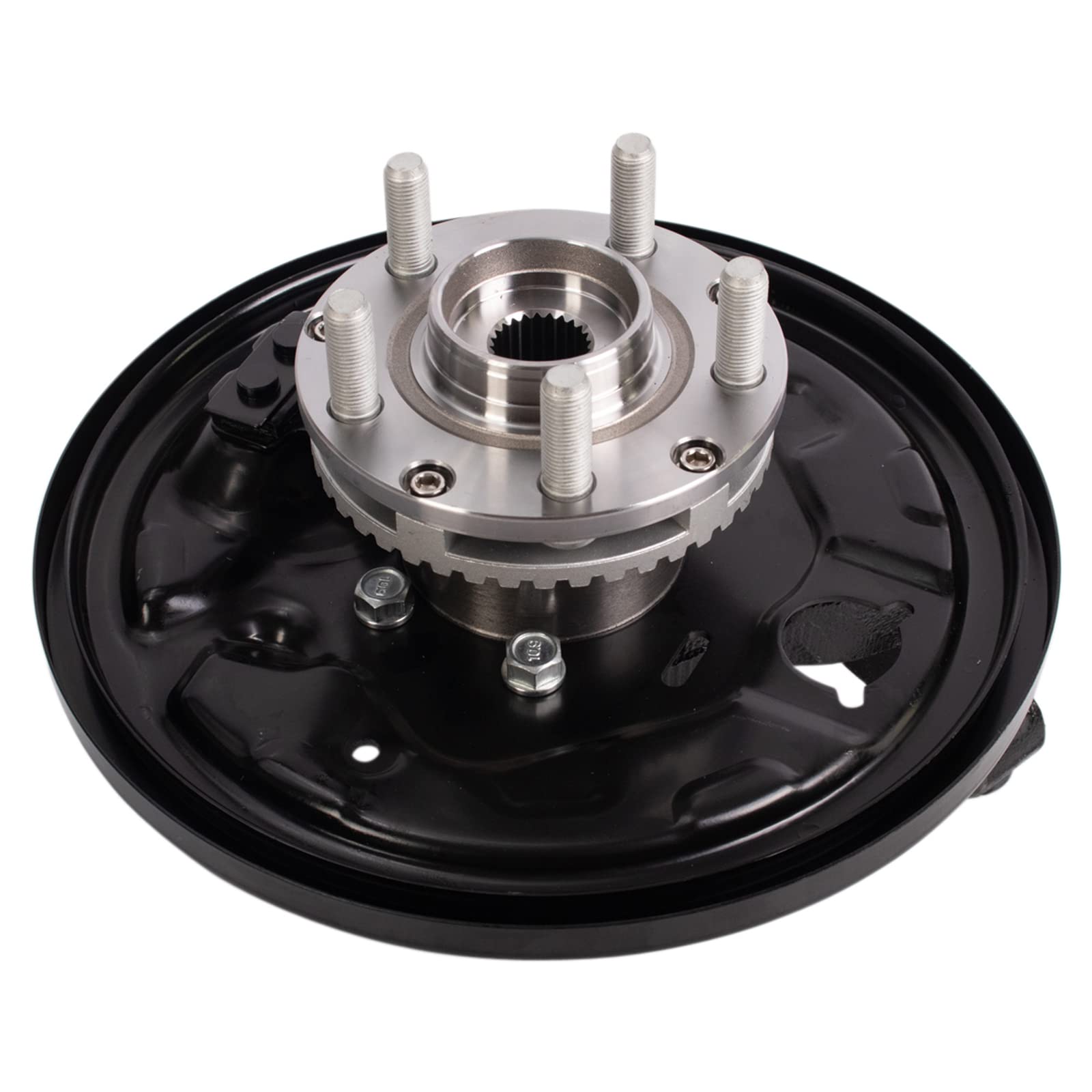 TRQ Rear Complete Wheel Hub Bearing & Steering Knuckle Assembly LH ...