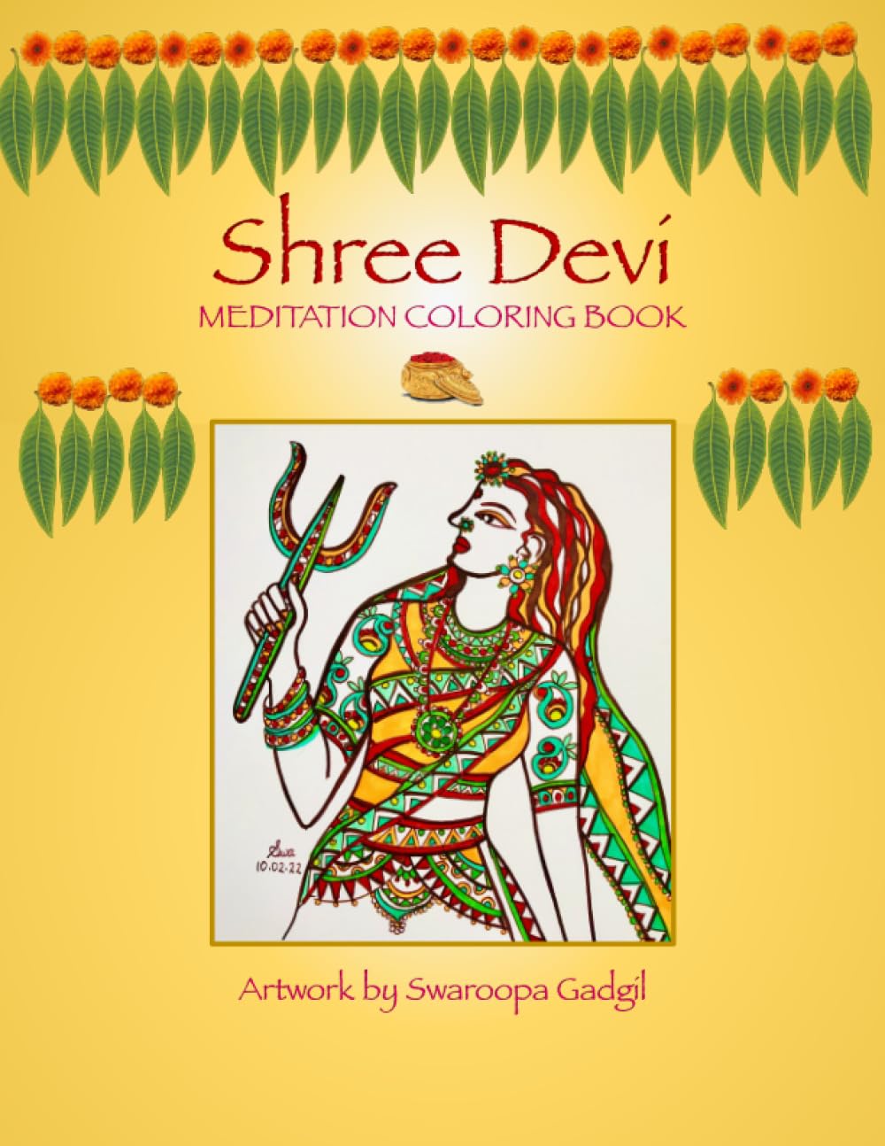 Shree Devi Coloring Book Divine Energy Of Indian Goddesses Shree ...