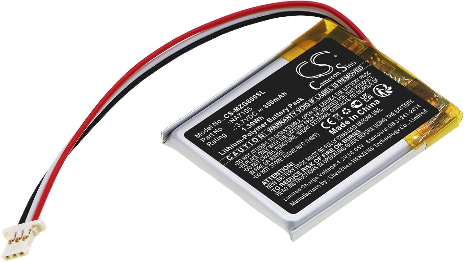 Amazon.com: Estry MGI Zip Navigator Battery Replacement for MGI ...