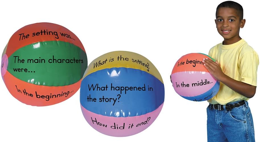 Amazon.com: Guided Reading Beach Balls: Ideal for Four-Blocks ...