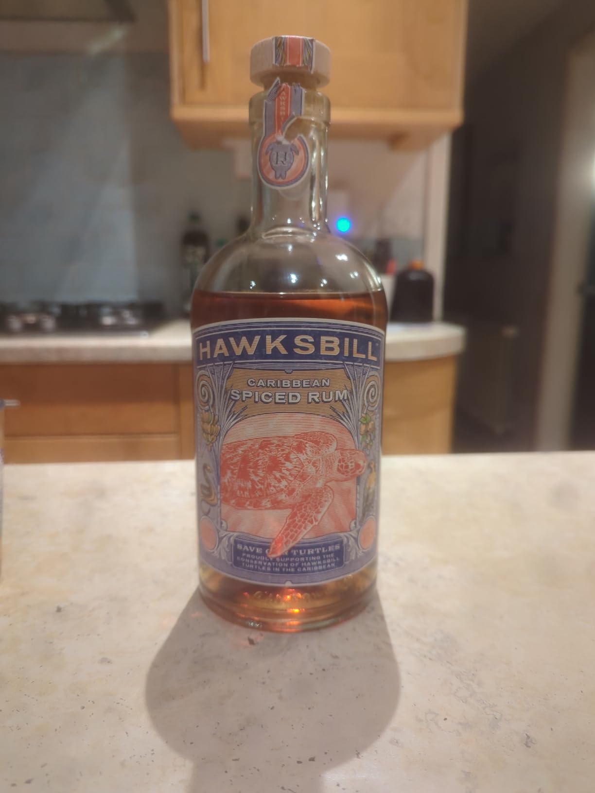 Hawksbill Mango Spiced Rum, 70cl - A rum with a cause - Helping to save ...