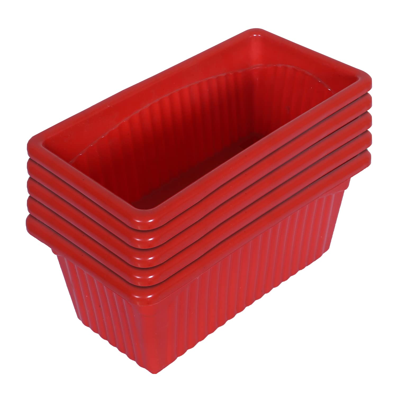 Kuber Industries Rectangular Jupiter Plastic Window Pot|Flower Planter ...