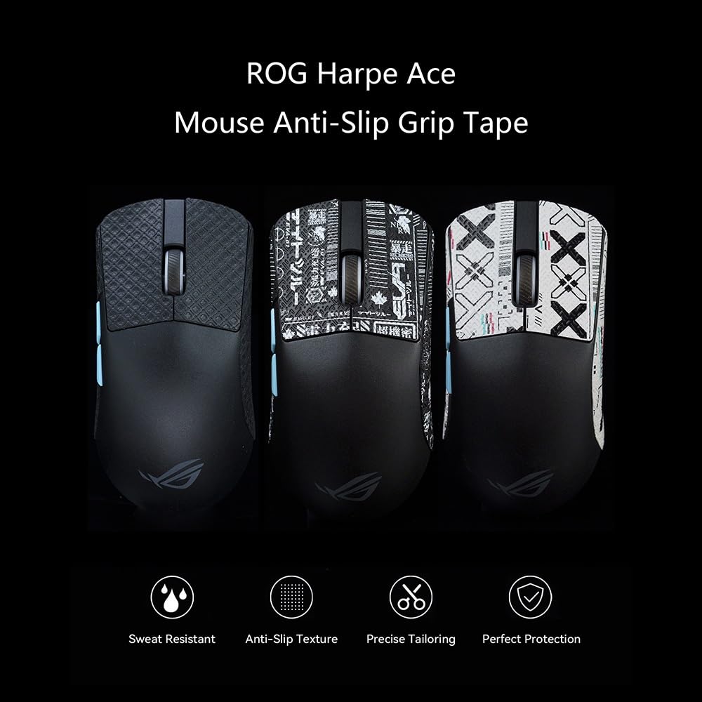 Mouse Grip Tape Drip Pattern