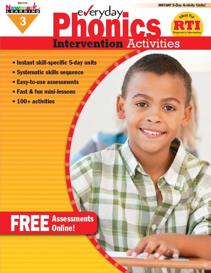Snapklik.com : Grade 3 Everyday Intervention Activities Aid For Phonics