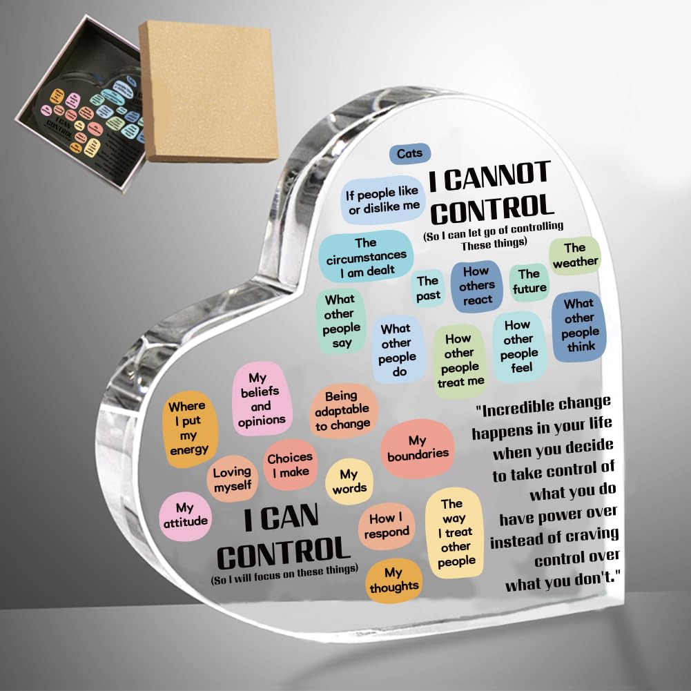 Amazon.com: ORIGACH Things I Can Control Mental Health Awareness Gifts ...