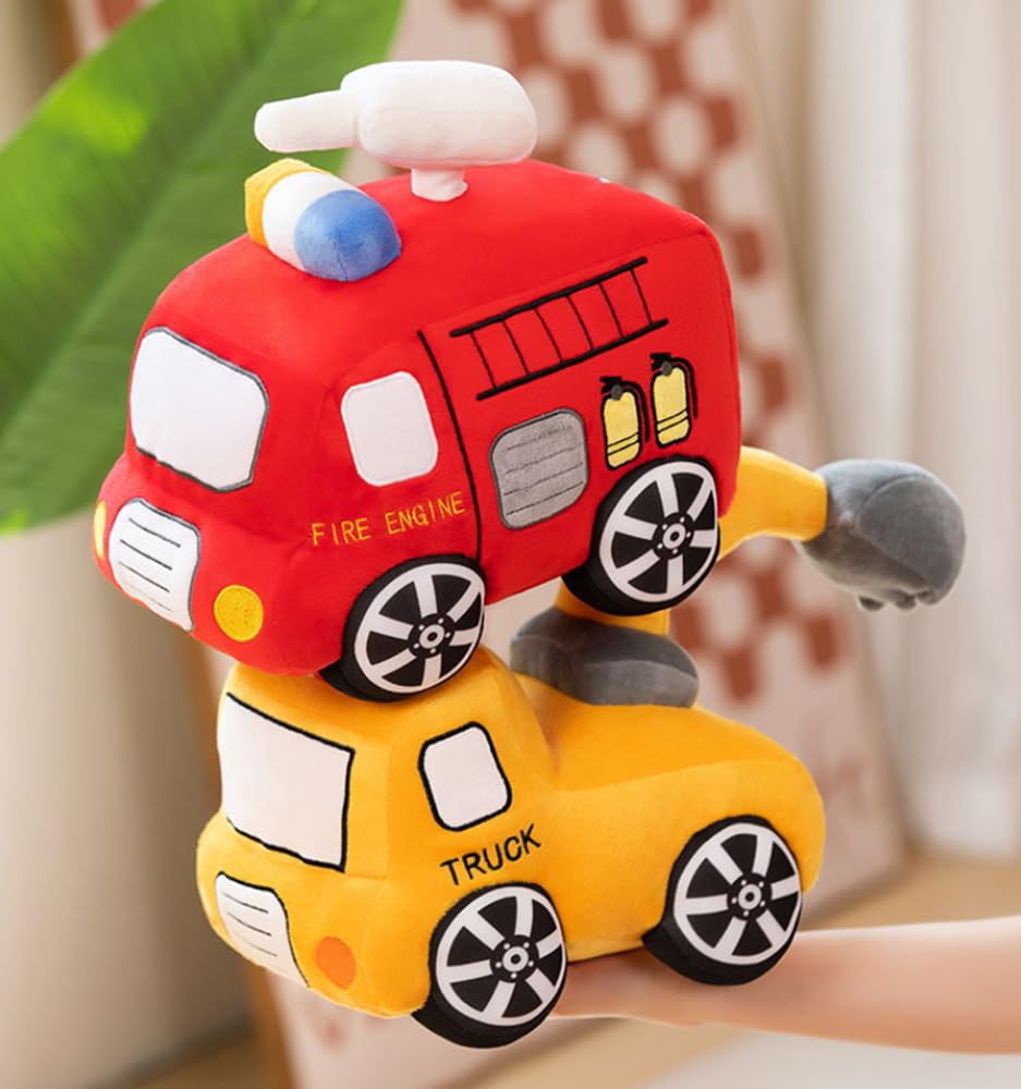 Snapklik.com : XIYUAN Bus Plush Toy Car Plush Simulation School Bus ...