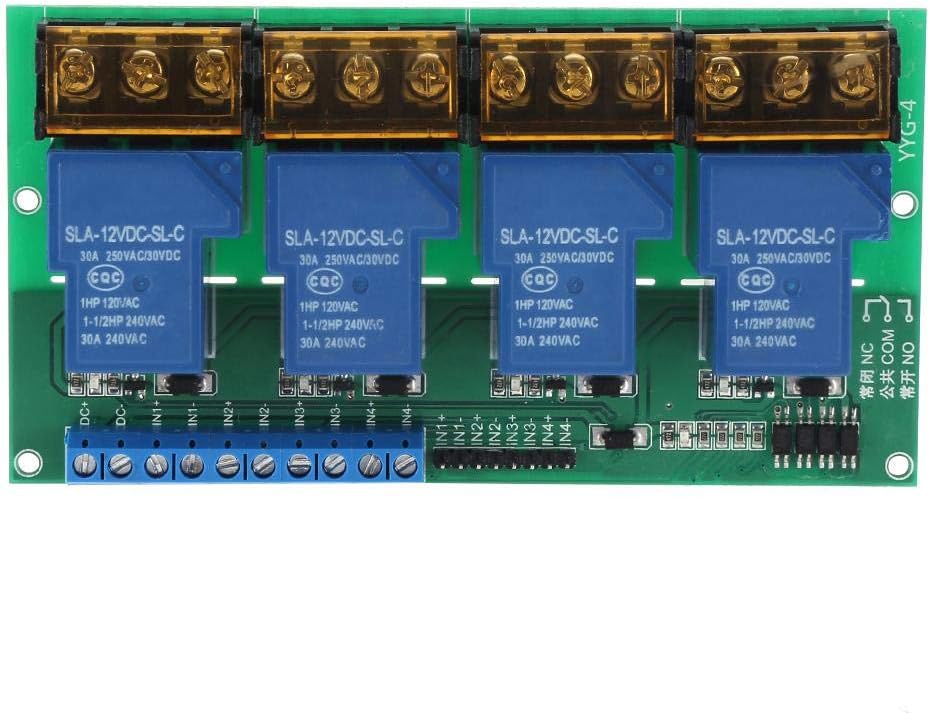 Relay Module YYG-4 High Power 4 Channel Relay Module Philippines | Ubuy
