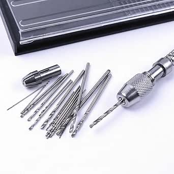 NITYA ECOMMERCE CENTER Heavy Duty Professional Used 20Pcs 0.3-1.6mm Shank Mini Micro Drill Bit ...