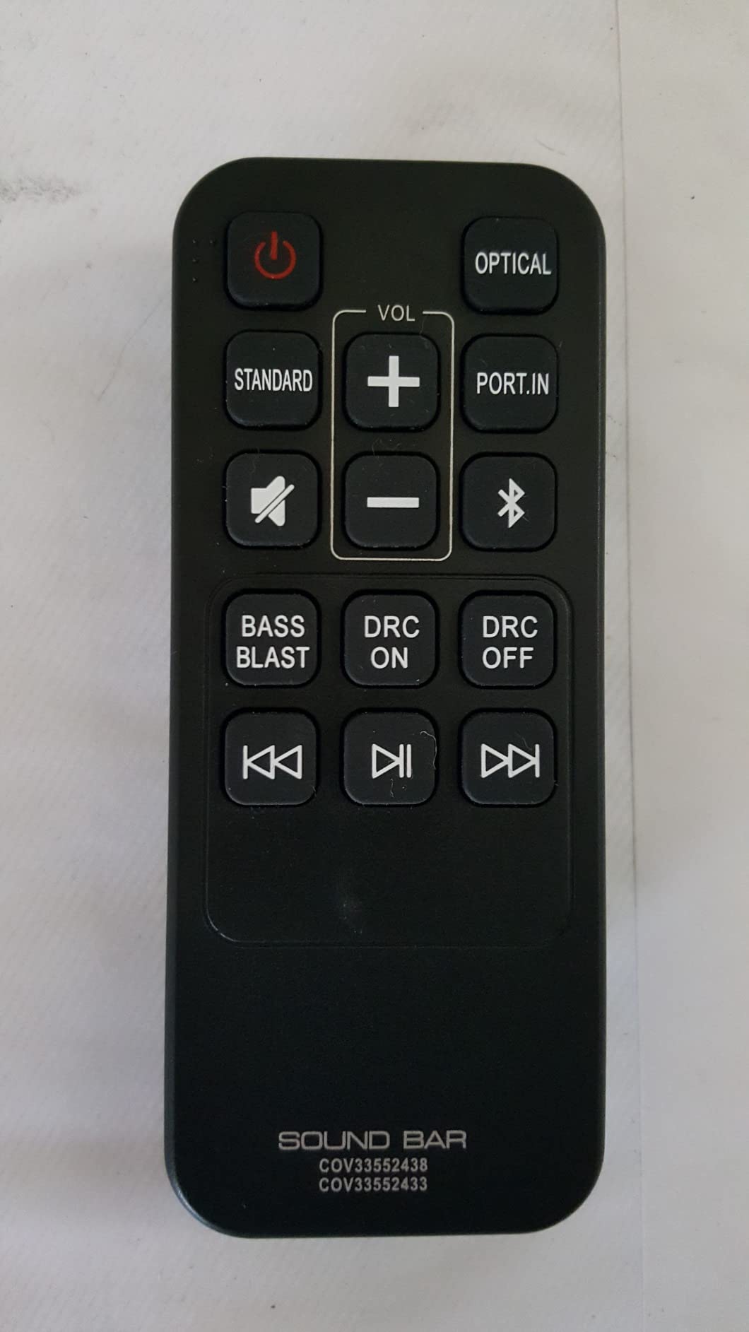 Amazon.com: COV33552438 Replaced Remote fit for LG Sound Bar SK1 ...