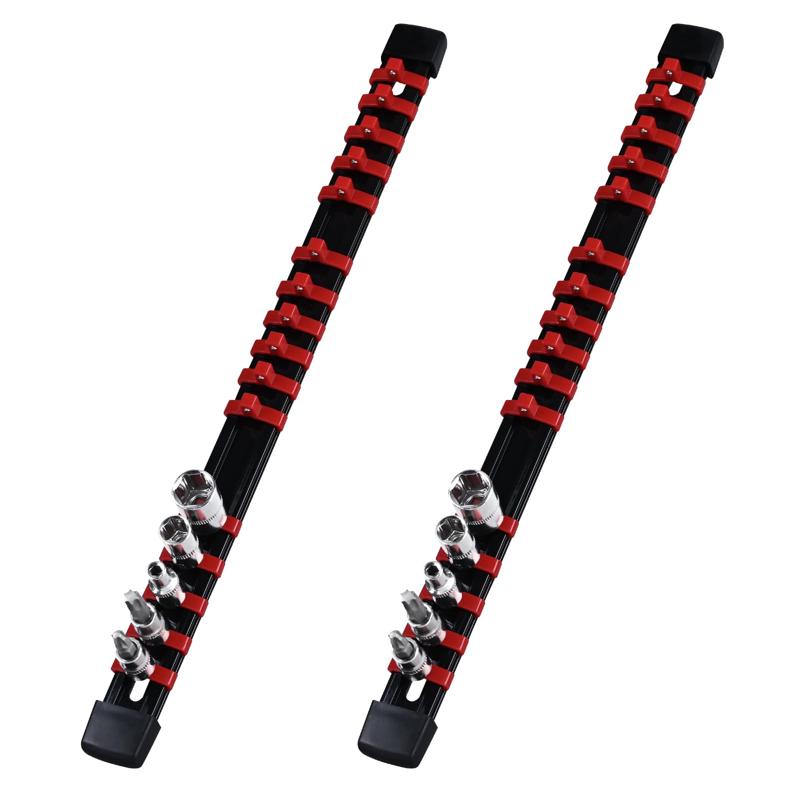 Snapklik.com : Socket Organizer, 1/4-Inch Drive Heavy Duty Socket ...
