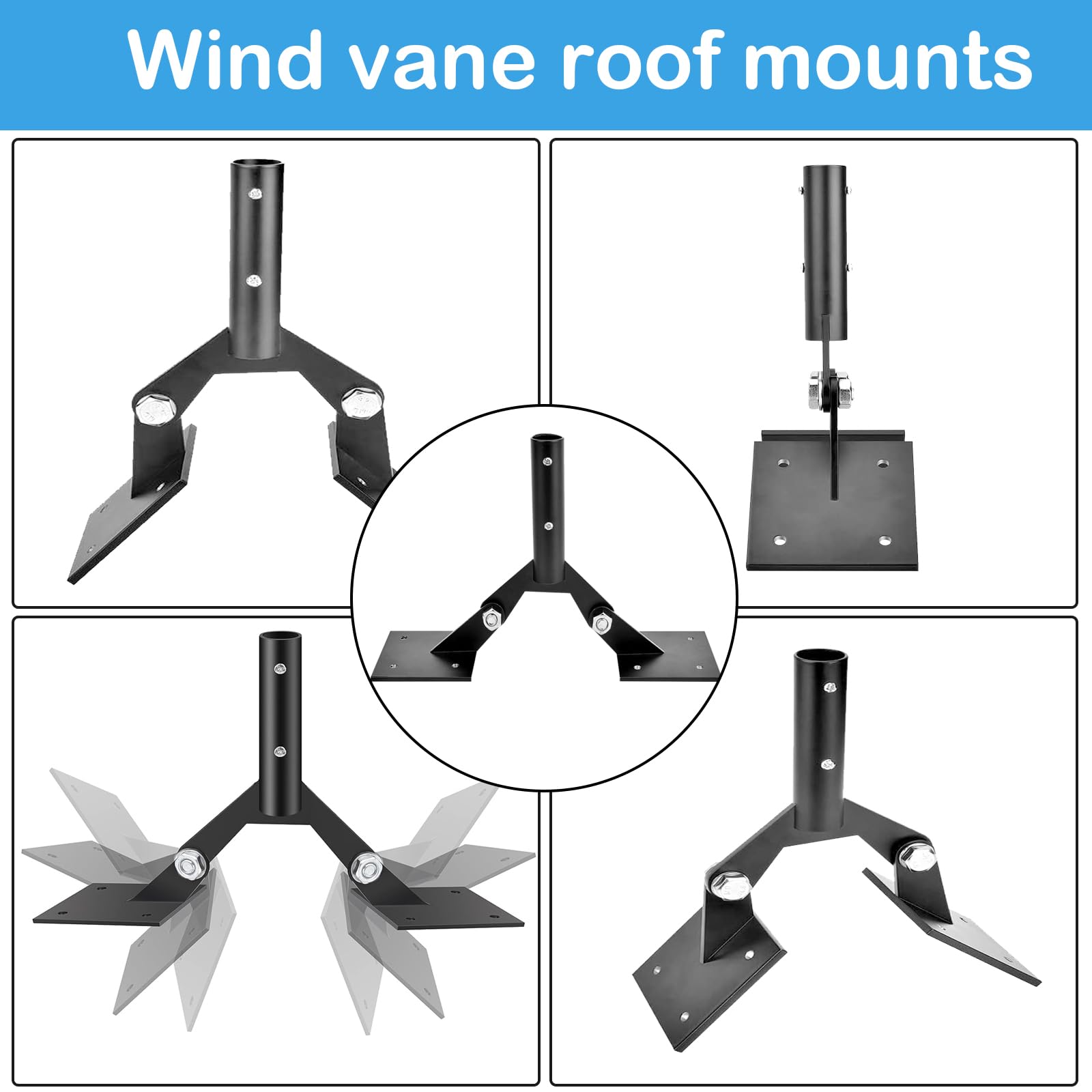 Weathervane Mounting Brackets Weather Vane Roof Bracket, Adjustable
