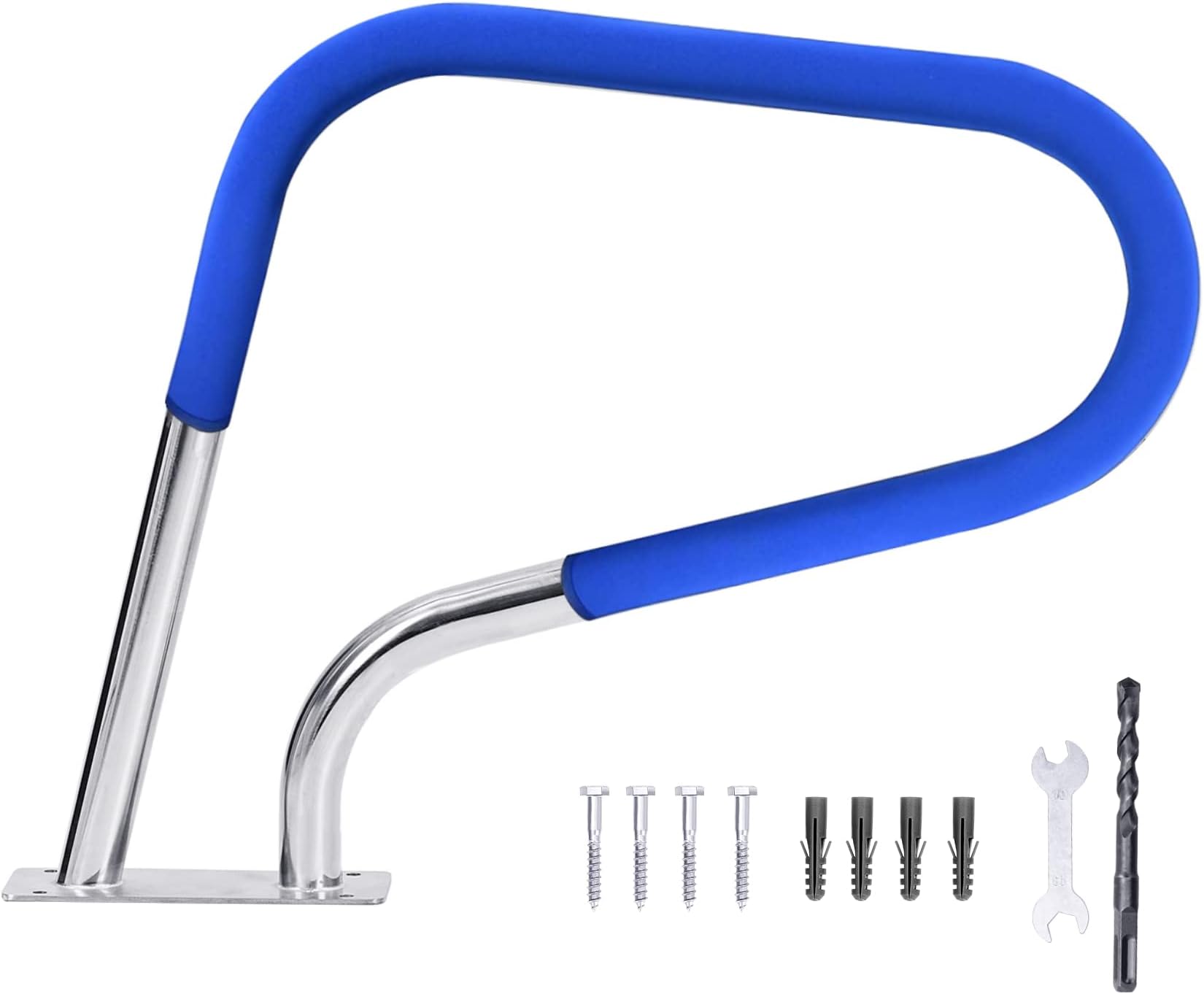 Amazon.com: FEBTECH Pool Handrail -304 Stainless Steel Pool Railings ...