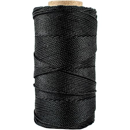 Amazon.com : SGT KNOTS Tarred Twine - 100% Nylon Bank Line for ...