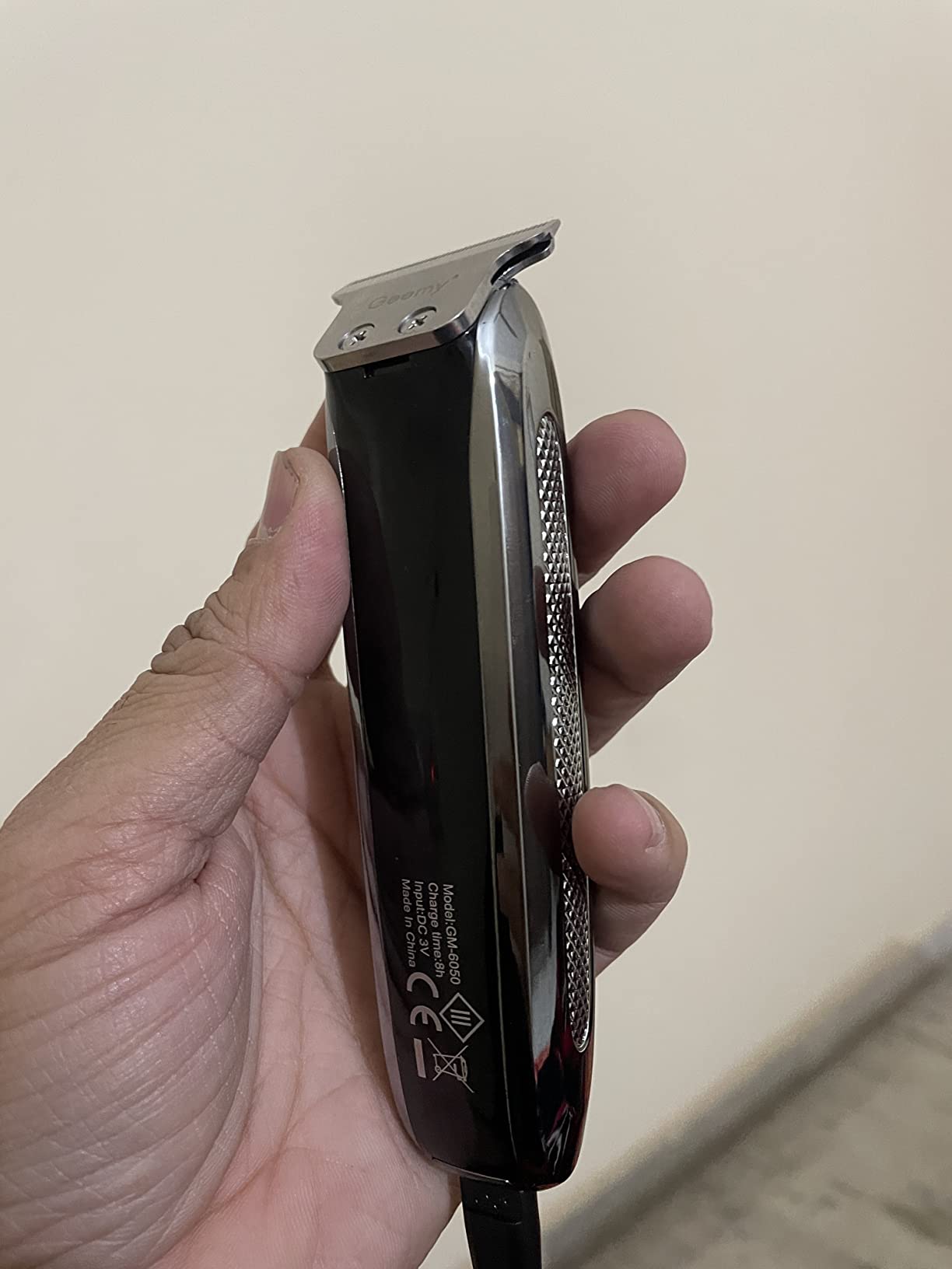 Geemy Gm-6050 Professional Men Hair Trimmer, Hair Clipper, High ...
