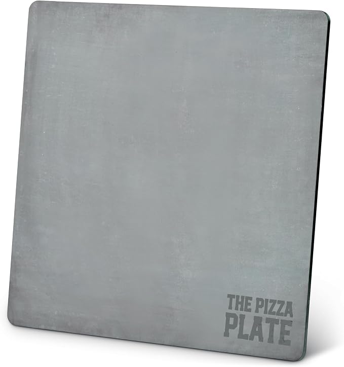 The Pizza Plate Baking Steel 30cm Square, Steel Pizza Stone, 6mm Thick ...