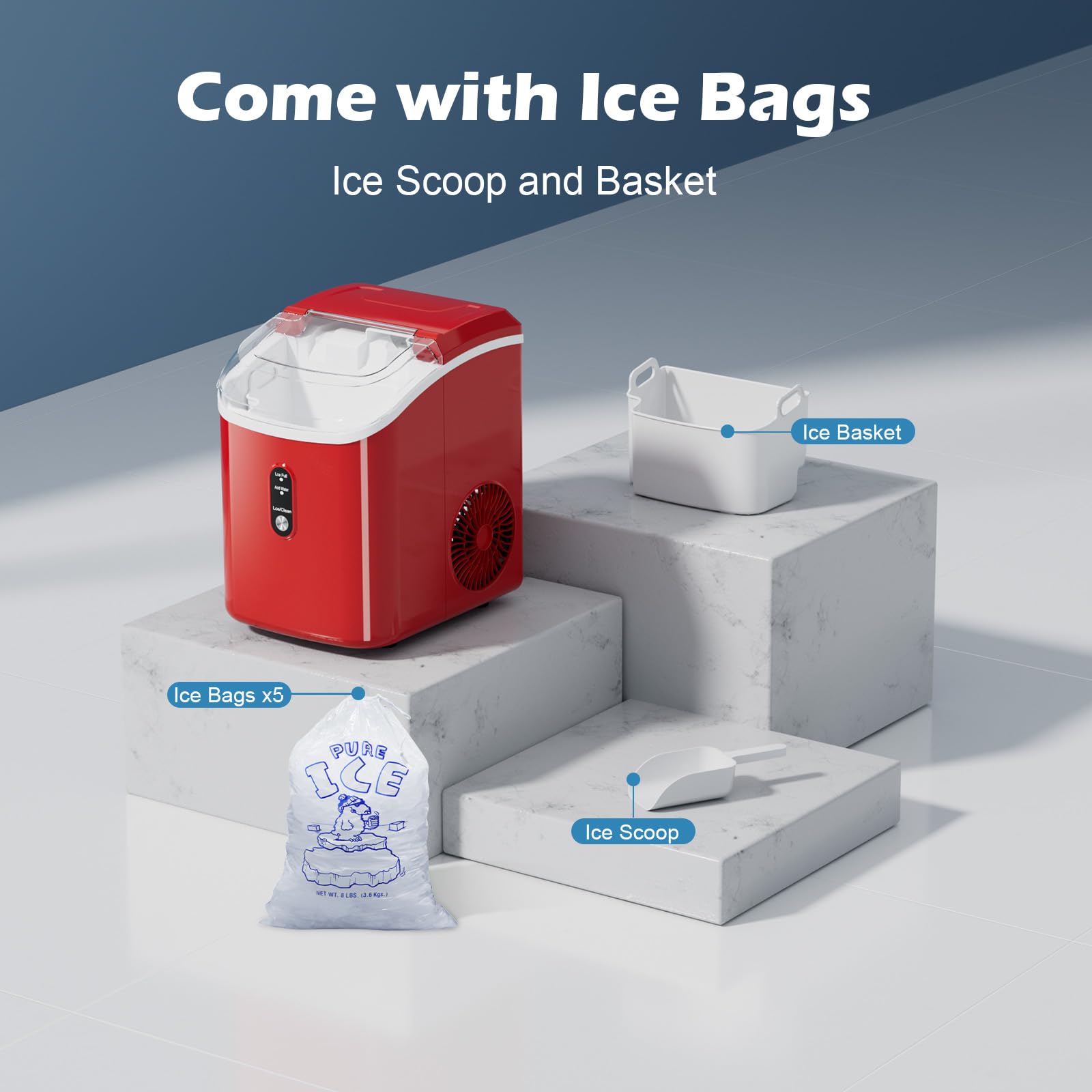 Snapklik.com : Nugget Countertop Ice Maker