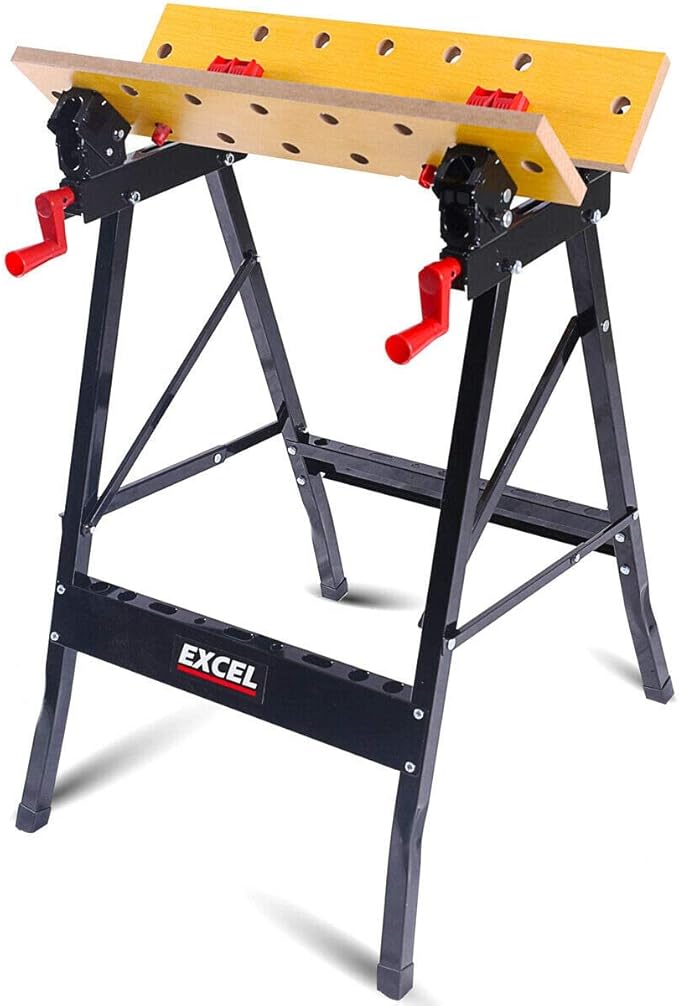 New Foldable Workbench Tool Stand Portable Work Clamping Folding Table ...
