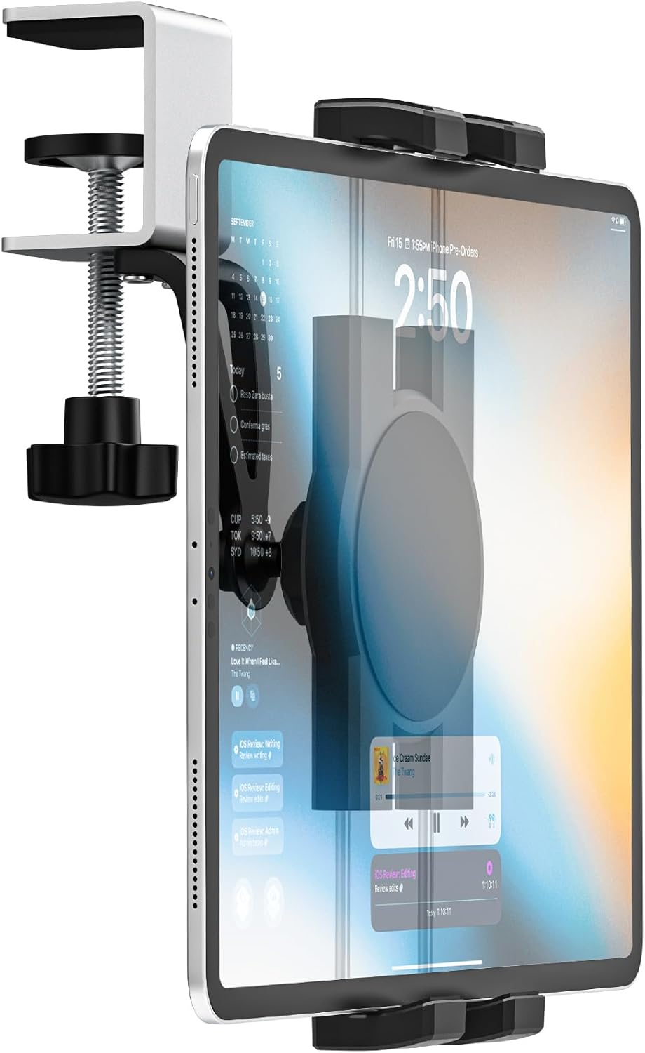 Amazon.com: Phichy Kitchen Cabinet Tablet Mount Holder for 4.7"-13 ...