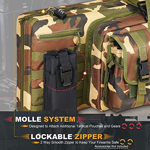 Snapklik.com : PERFBAGS Soft Rifle Case 36 Inch, Tactical Long Double ...