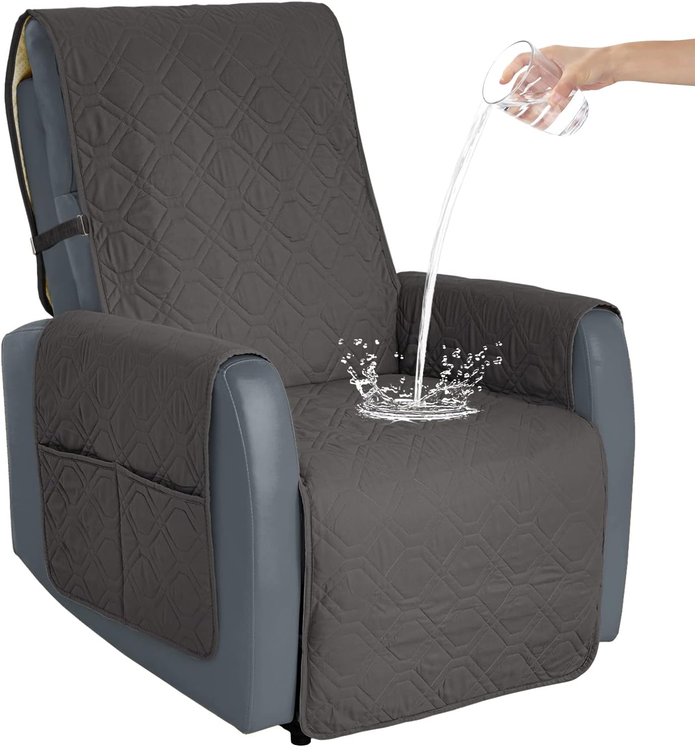 Amazon.com: Ameritex Waterproof Nonslip Recliner Cover Stay in Place ...