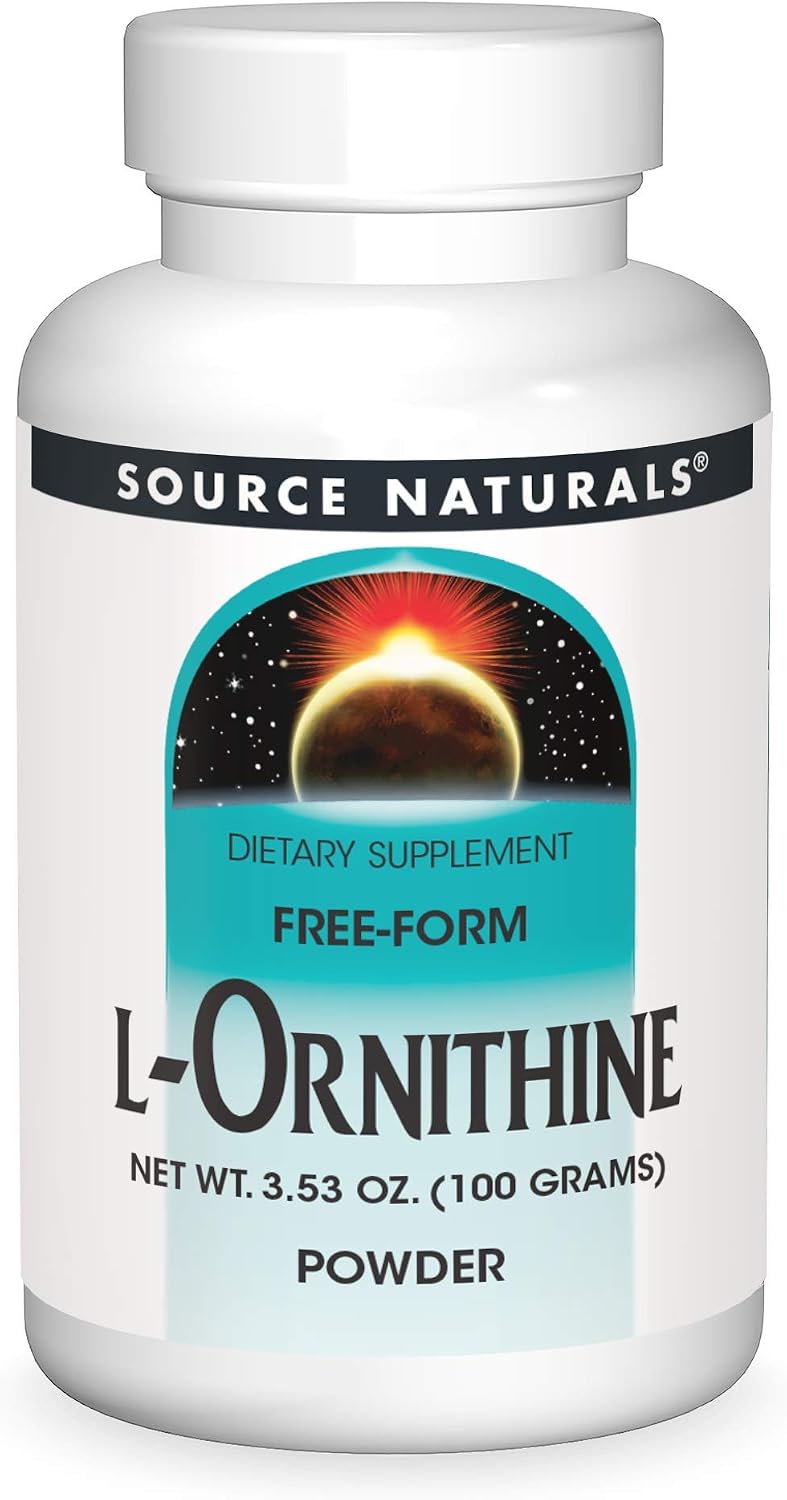 Amazon.com: Source Naturals L-Ornithine Free Form Amino Acid Powder ...