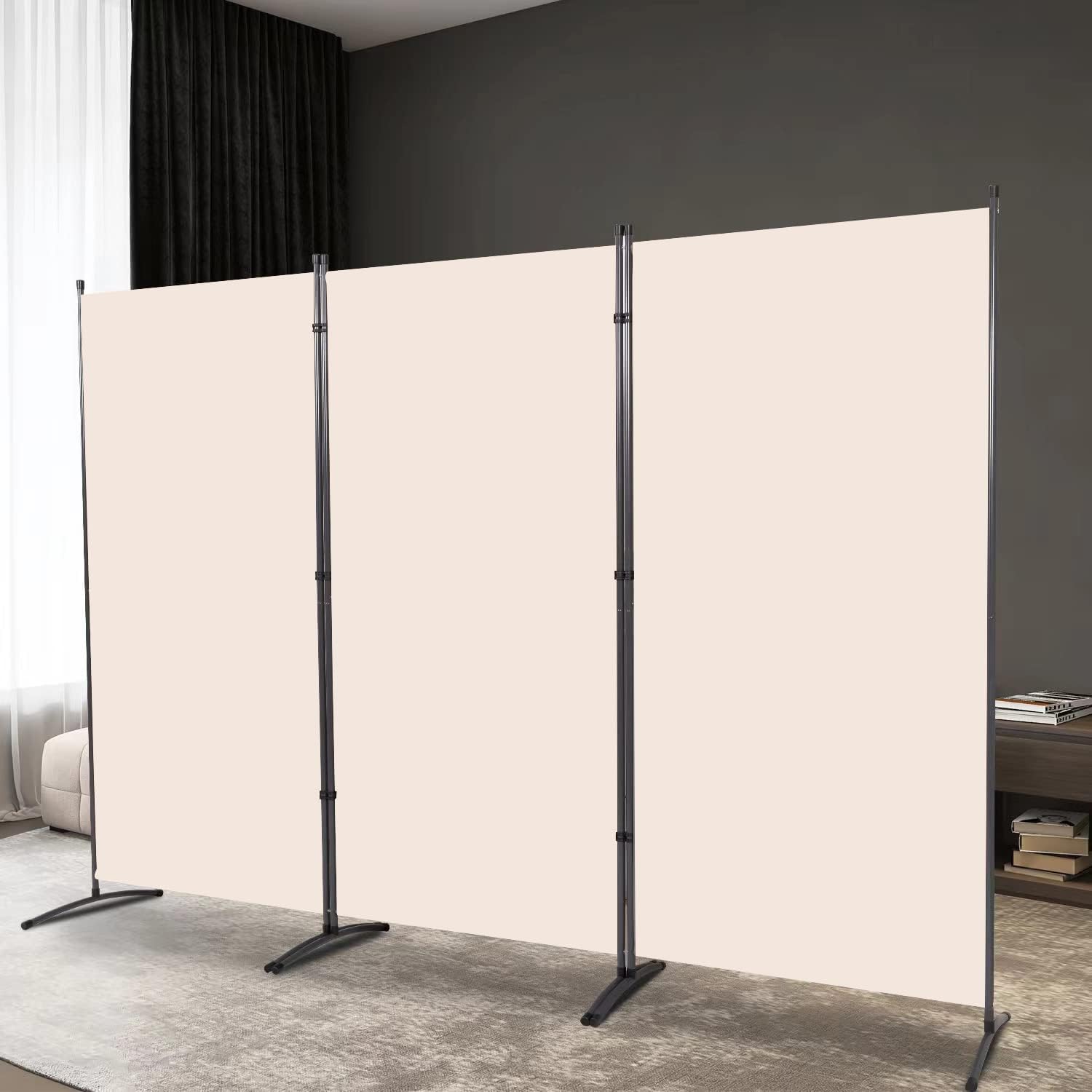 Amazon.com - BICKKOMG Panel Room Divider Screen, Portable Privacy ...