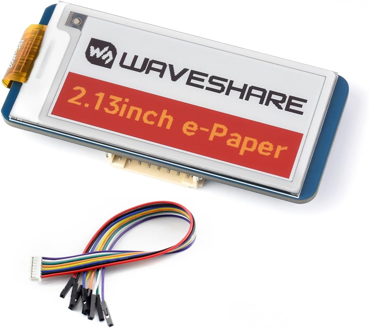 Amazon.com: waveshare Four Color 2.13inch E-Ink Display HAT (G ...