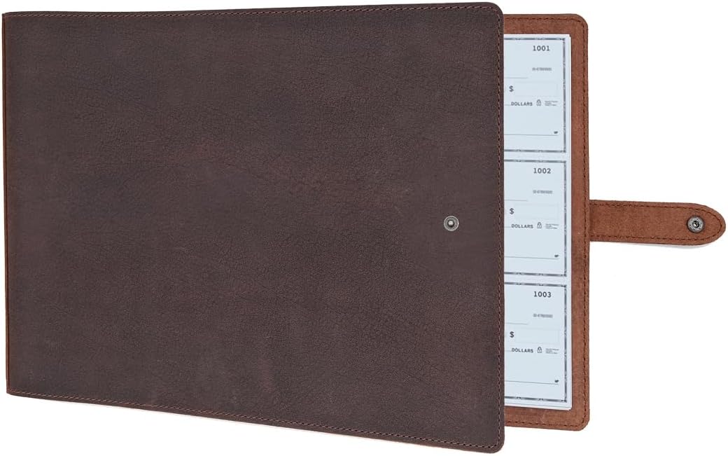 Amazon.com : Fan&Ran 7 Ring Check Binder for Business Checks, 500 ...