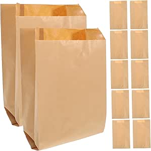 Cabilock 50 Piezas Bolsas Panadería Paquete de Empaque de Pan Snacks y Respetuosas y Aprobadas ...